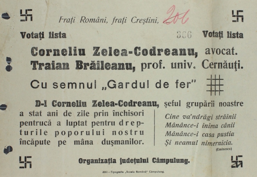 Garda de Fier | AFIŞE LEGIONARE – “GARDA DE FIER”